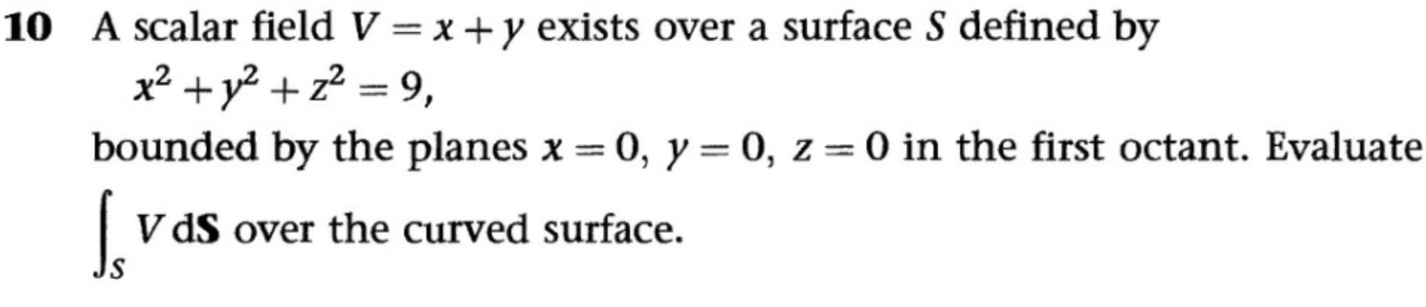 Solved the book has the answer 9/2 ((pi+2)i + (pi+2)j + | Chegg.com