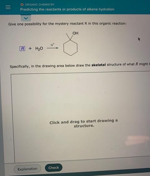 Solved O ORGANIC CHEMISTRY Predicting the reactants or | Chegg.com