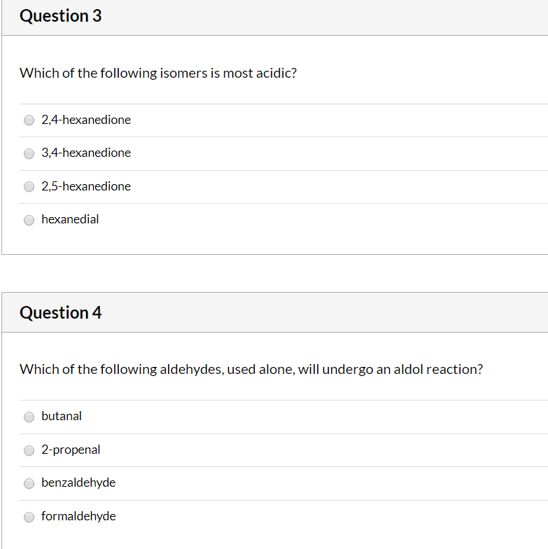Solved Question 3 Which of the following isomers is most | Chegg.com