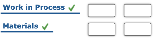 Solved A) Complete the materials issuances and balances for | Chegg.com