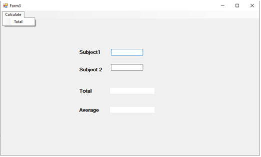 Solved Using C Language Complete The Following Menu
