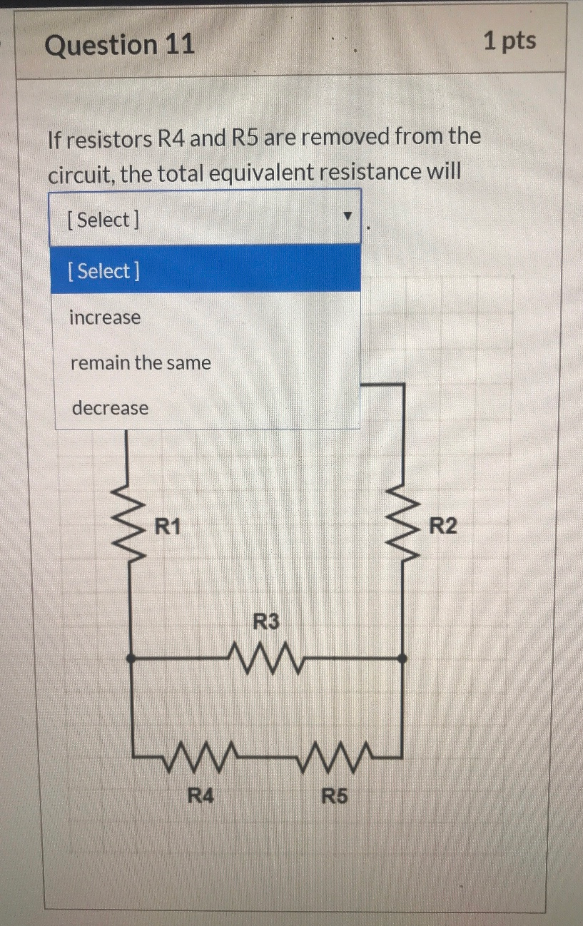 Solved 1. Given the circuit below, what is the total | Chegg.com