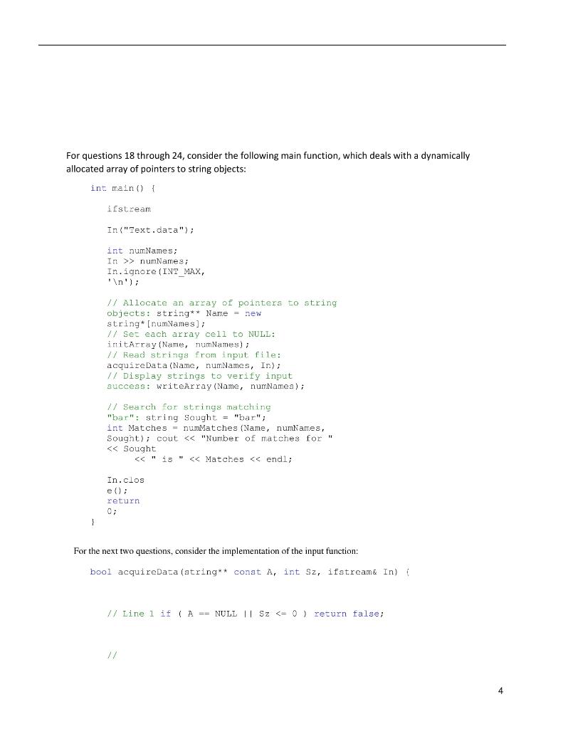Solved For the next three questions, consider the following | Chegg.com