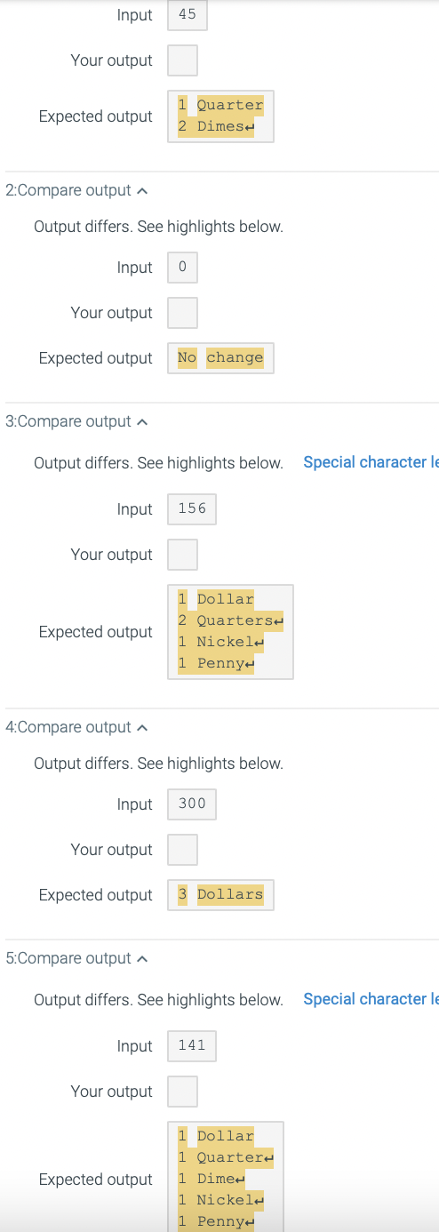 Solved Python Write A Program With Total Change Amount Chegg