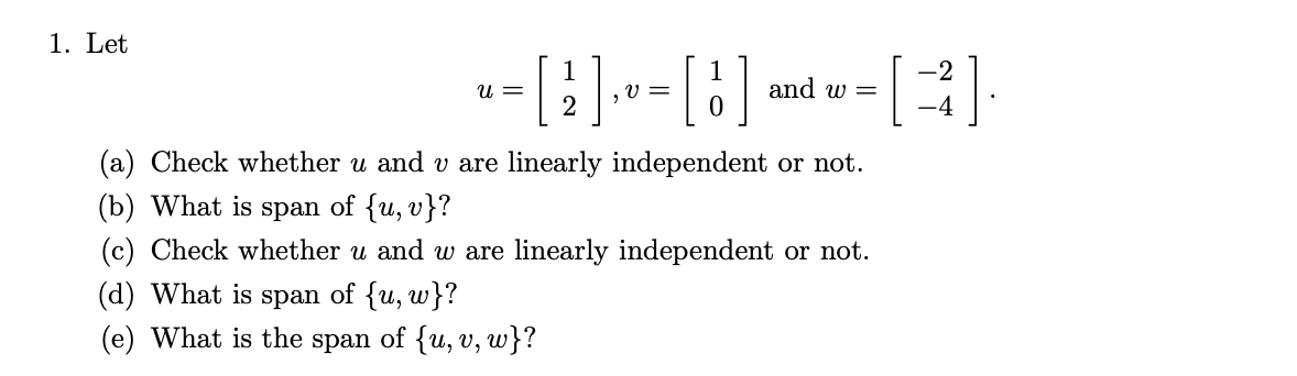 Solved qu 1 | Chegg.com