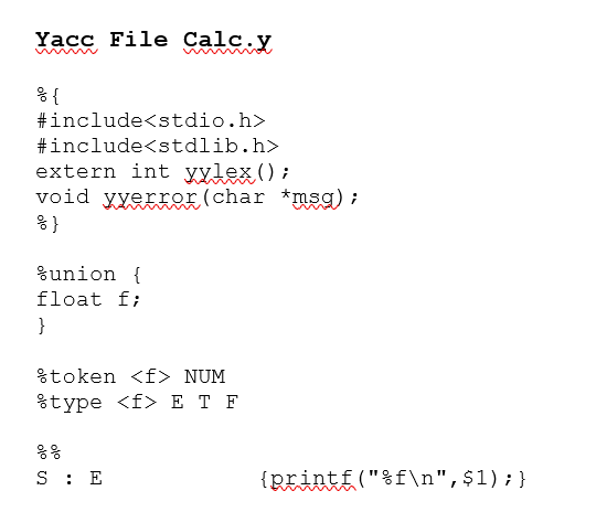 Solved this is a Compiler Construction lab , please Add the | Chegg.com