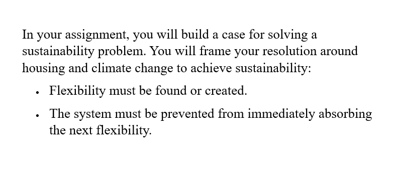 Solved In your assignment, you will build a case for solving | Chegg.com