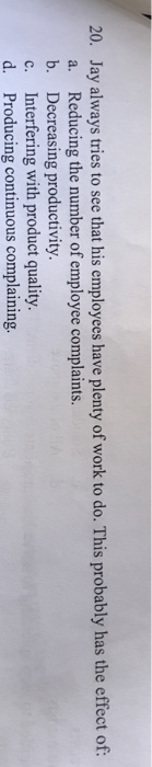 Solved What is the first thing a typical worker will look | Chegg.com