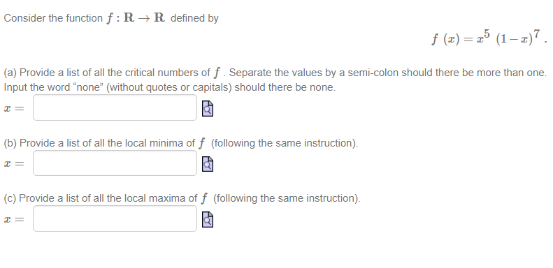 Solved Consider the function f:R R defined by (a) Provide a | Chegg.com