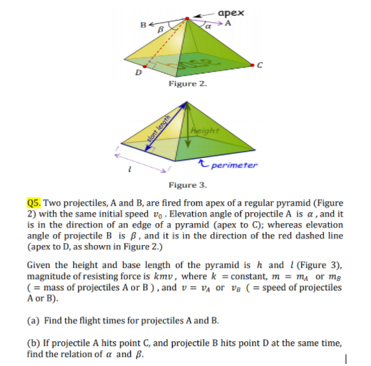 Solved apex B4 с 0 Figure 2. slont length Height + perimeter | Chegg.com