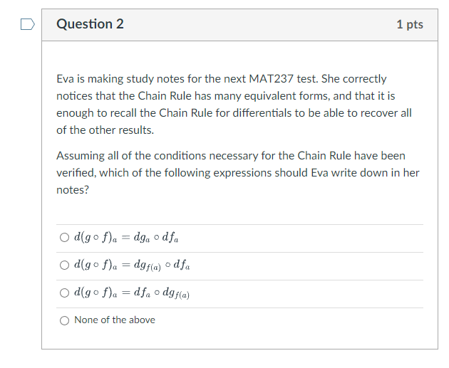 Solved Let U⊆Rm,V⊆Rn. Suppose f:U→Rn,g:V→Rk and H=g∘f. | Chegg.com