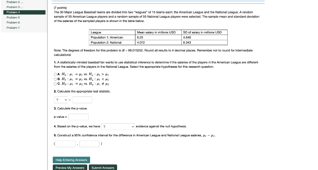 Solved Problem 2 Problem 3 Problern 4 Problem 5 Problem 3997