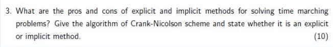 Solved 3. What are the pros and cons of explicit and | Chegg.com