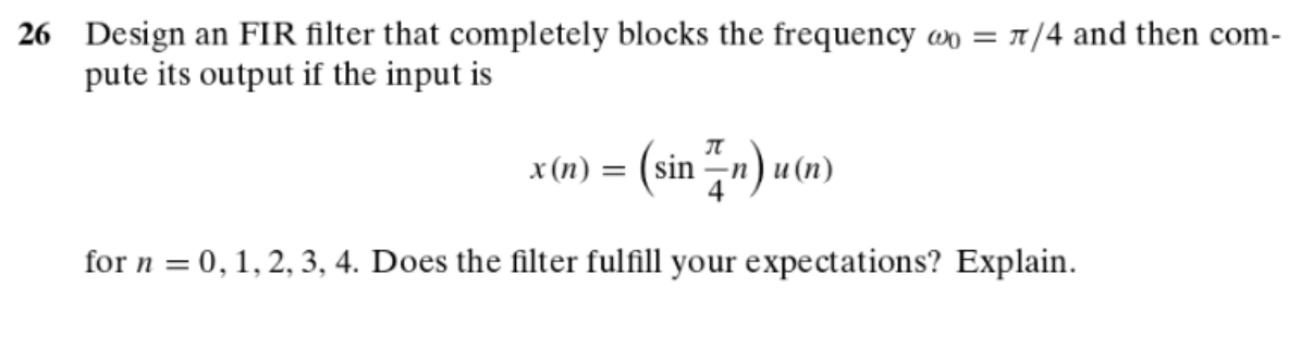 Solved Solve the solution manually on ﻿the notebookDesign an | Chegg.com