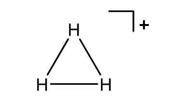 The cation [H3]+ has been identified as a key | Chegg.com