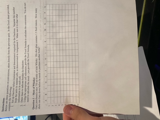 complete the following: Instructions Below are three | Chegg.com