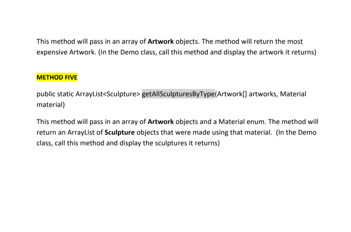 Solved You Will Be Creating Classes And Methods For A 9806