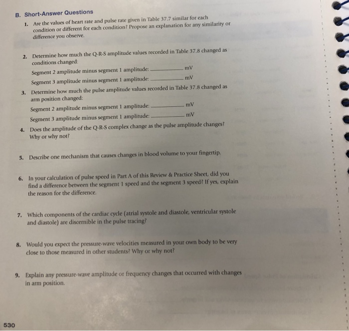 Review & Practice Sheet Exercise 37 Segment 1 Data 1. | Chegg.com