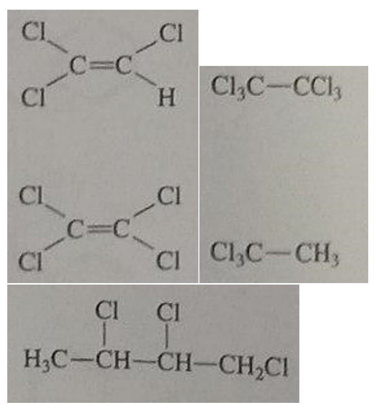 Solved Cl3C−CCl3 | Chegg.com