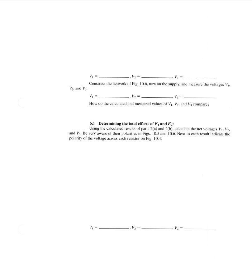 Solved Superposition Theorem (Applied to Voltage Levels). | Chegg.com