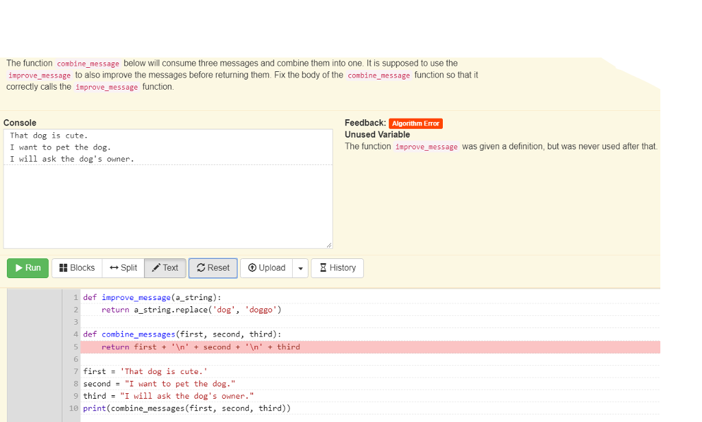 Solved Please help me to fix the given code!! Do not | Chegg.com