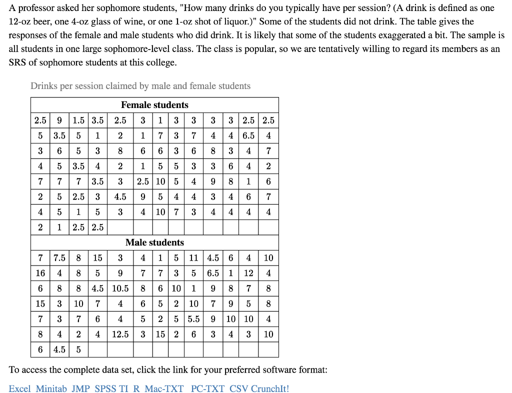Solved A professor asked her sophomore students, "How many | Chegg.com