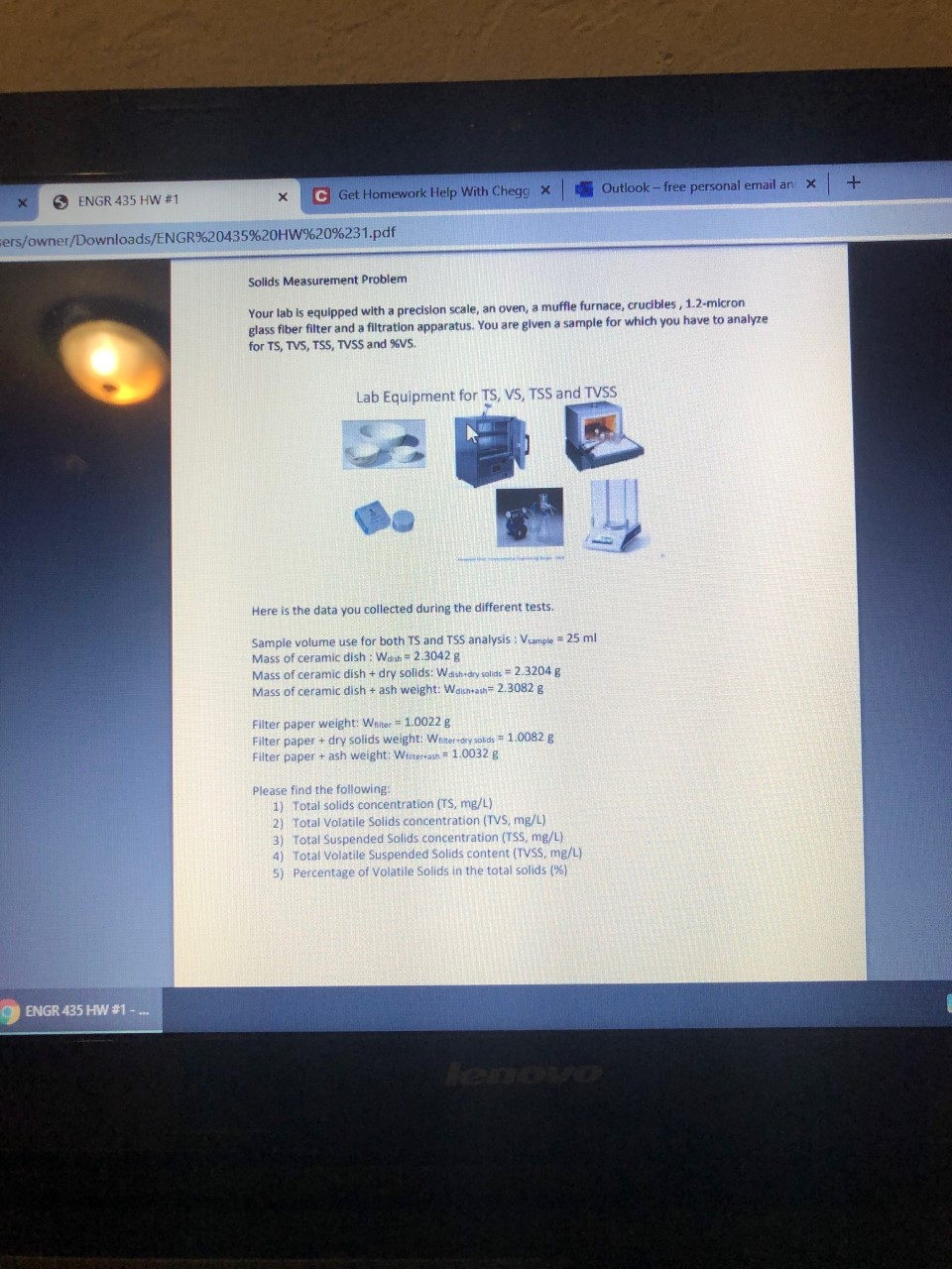 Solved X ENGR 435 HW #1 x C Get Homework Help With Chego x | Chegg.com Solved X ENGR 435 HW #1 x C Get Homework Help With Chego x | Chegg.com