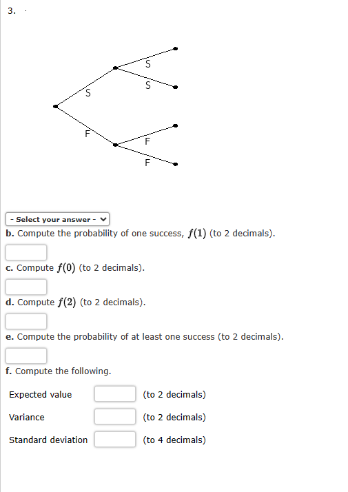 Solved Consider a binomial experiment with two trials and | Chegg.com