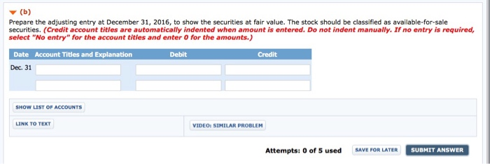 Solved Problem 12-3A (Part Level Submission) On December 31, | Chegg.com