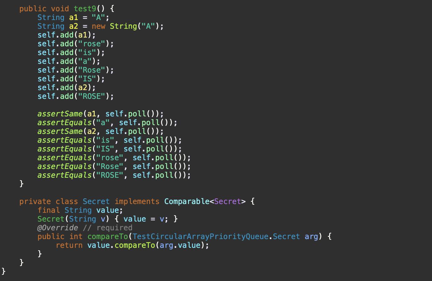 Solved As described in Section 10.1, a PriorityQueue is a | Chegg.com