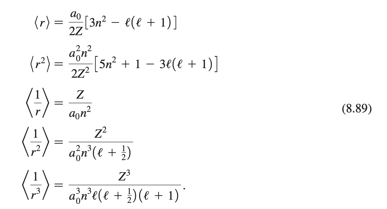 Solved Calculate by direct integration the expectation value | Chegg.com
