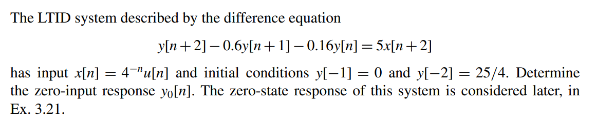 Solved Hello can you do this problem using Z-transform below | Chegg.com