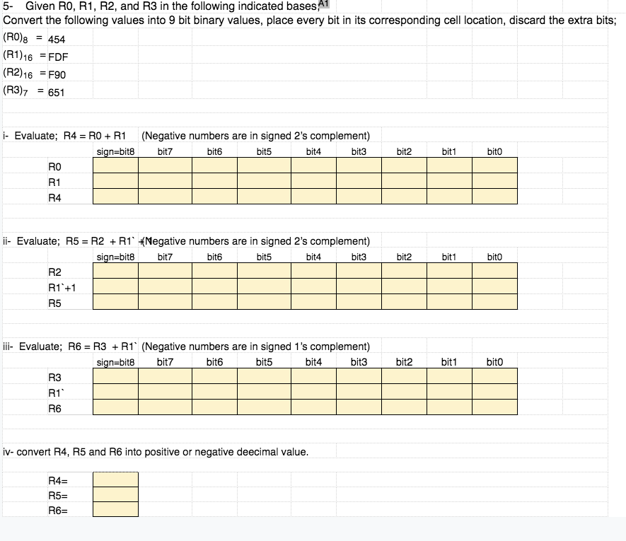 Solved 5- Given RO, R1, R2, and R3 in the following | Chegg.com