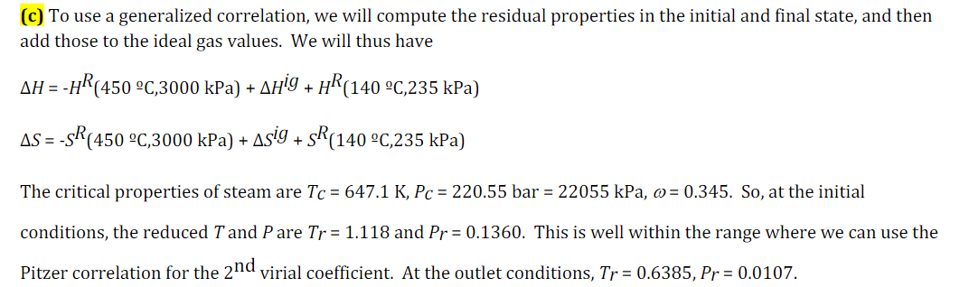 Solved (c) To use a generalized correlation, we will compute | Chegg.com