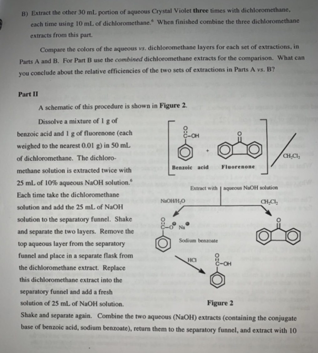 Exp. 6: Extraction solution. Such compounds are | Chegg.com