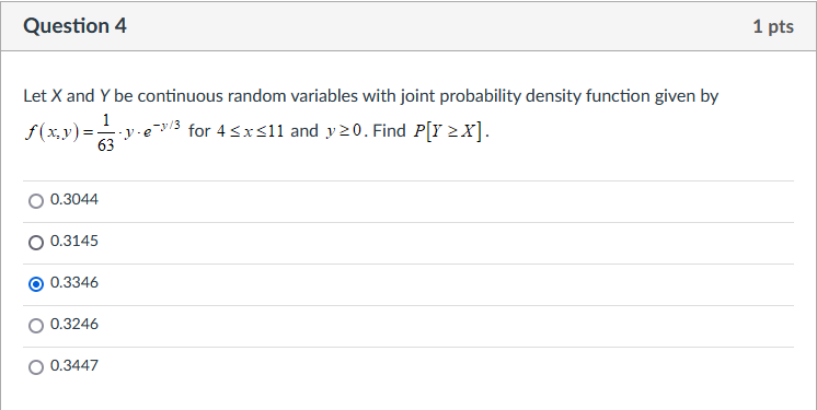 [Solved]: Let ( X ) and ( Y ) be continuous random var