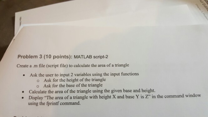 Solved Problem 3 10 Points Matlab Script 2 Create Am 0440