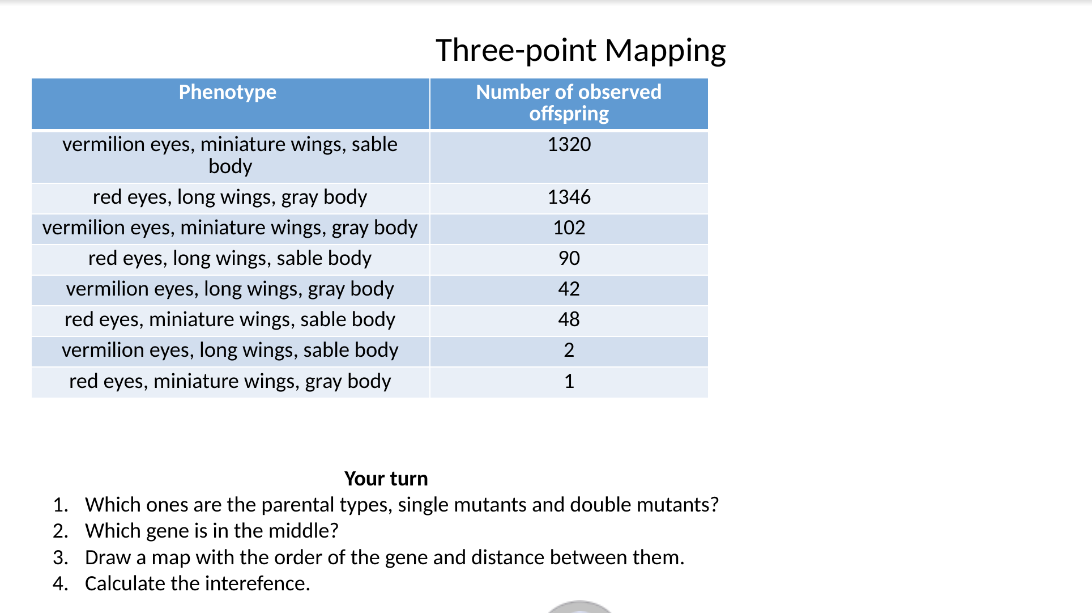Solved Three-point Mapping Your turn 1. Which ones are the | Chegg.com