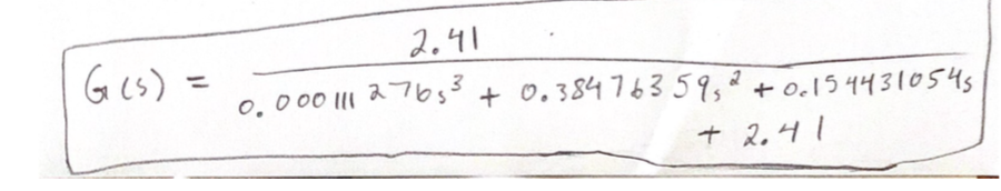 Solved a) plot the step response and Bode plot of this | Chegg.com