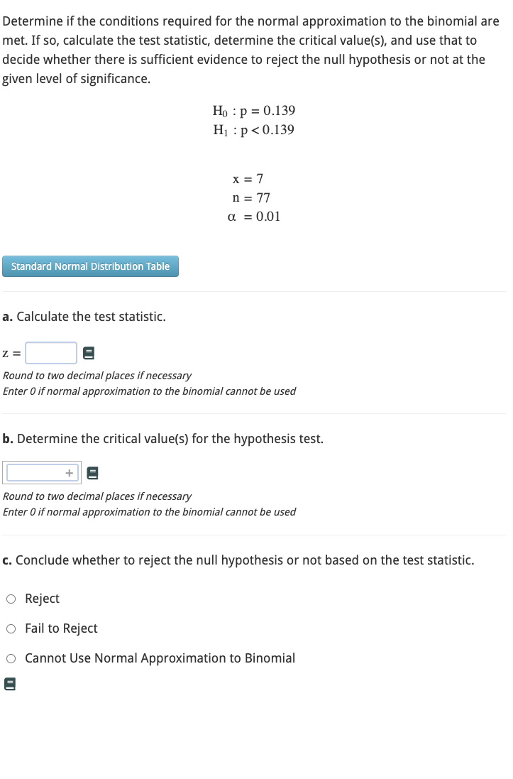 Solved Determine if the conditions required for the normal | Chegg.com