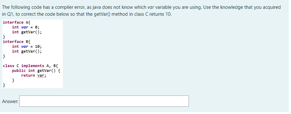 Solved You have learnt in the lecture that the methods | Chegg.com