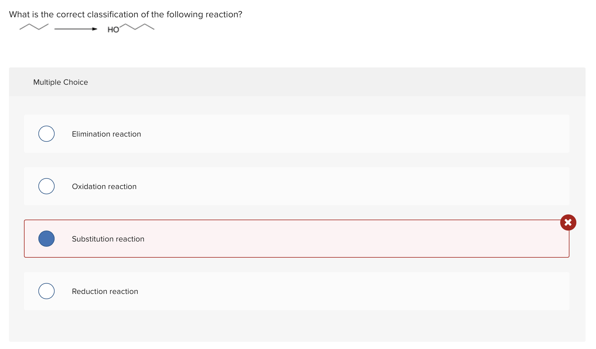 Solved What is the correct classification of the following | Chegg.com