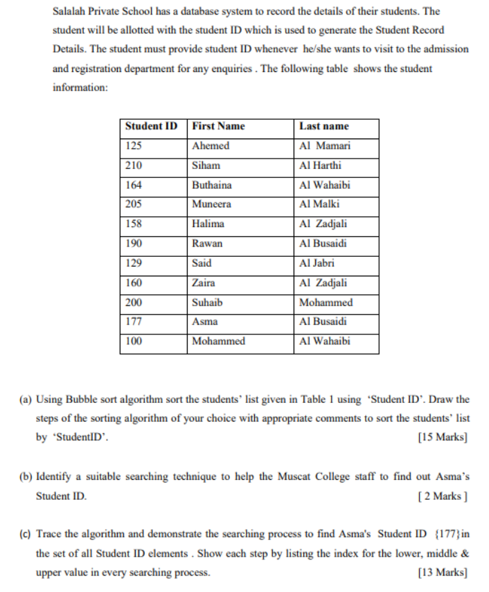School Database System