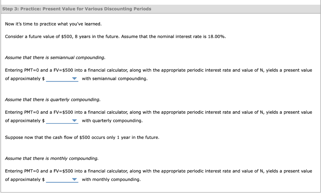 Solved Now it's time to practice what you've learned. | Chegg.com