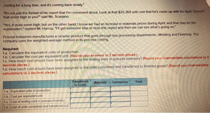 Solved 1 think we goofed when we hired that new assistant | Chegg.com