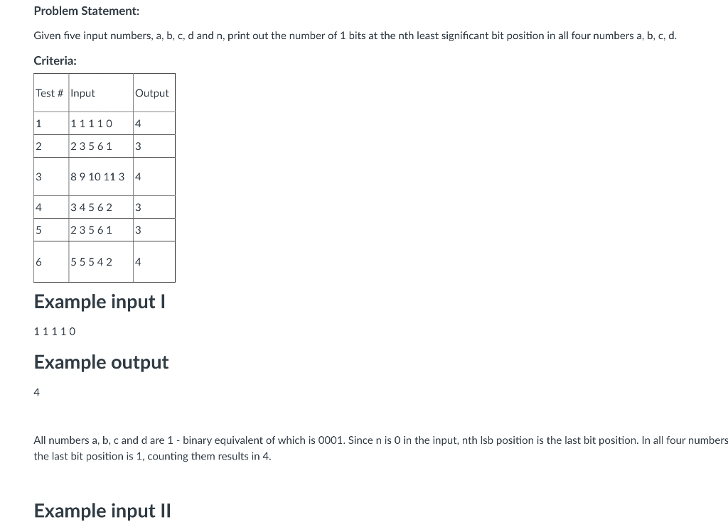 Solved Given five input numbers, a, b, c, d and n, print out | Chegg.com