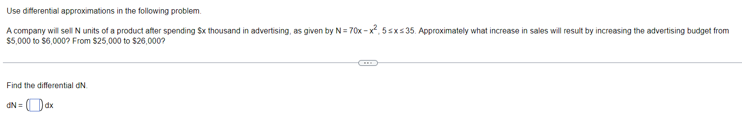 Solved Use differential approximations in the following | Chegg.com