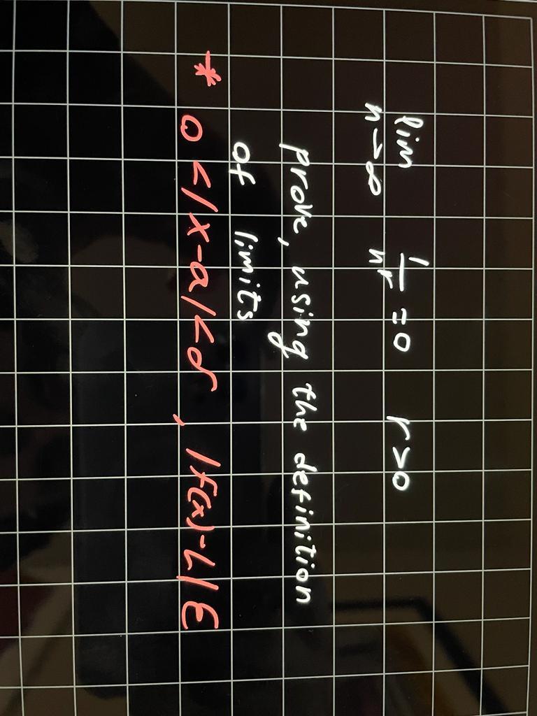 Solved llim ne tt 0 rso S prove using the definition of | Chegg.com