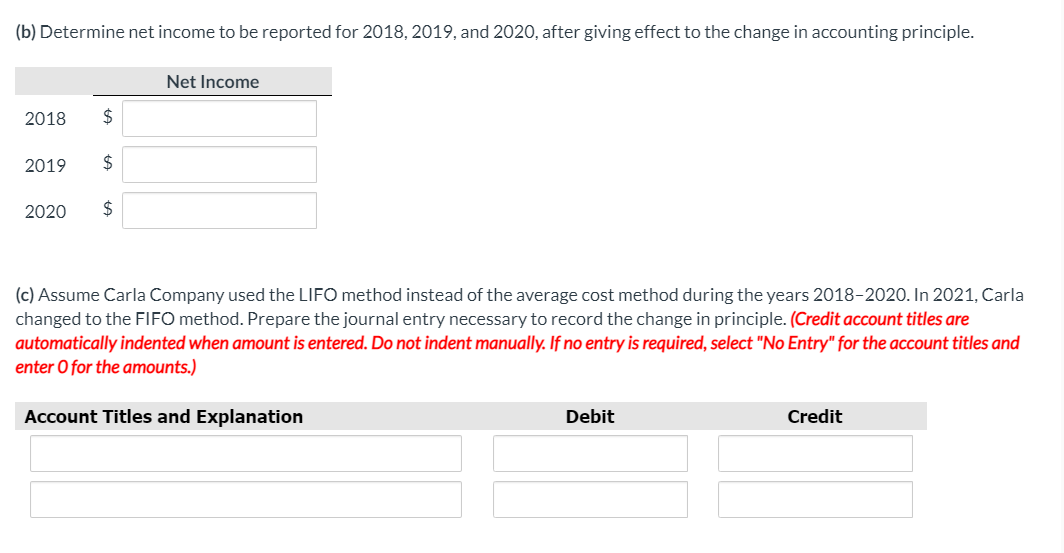 Solved Will rate your answer. Carla Company began operations | Chegg.com