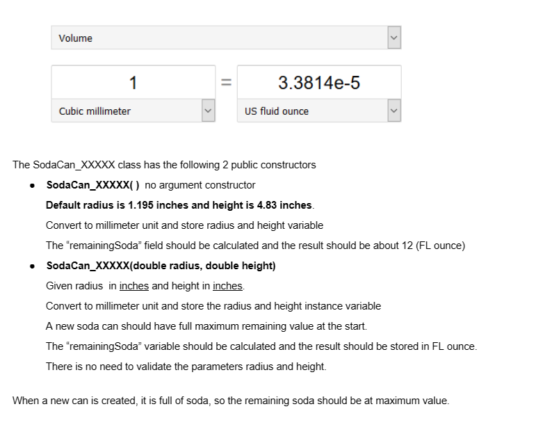 Solved CIS36A Homework 8 Summer 2023 Topic: Class and | Chegg.com